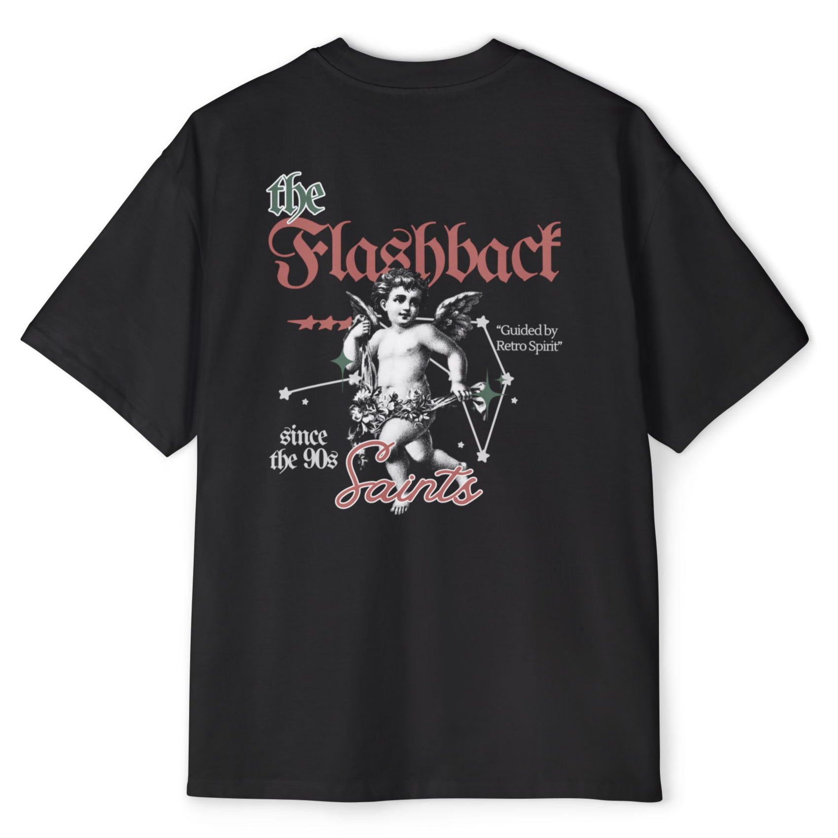 חולצת אוברסייז - the flashback saints – flashbackfit